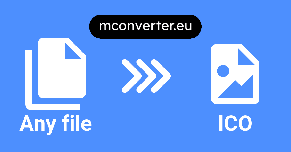 Batch Convert to ICO Online • MConverter