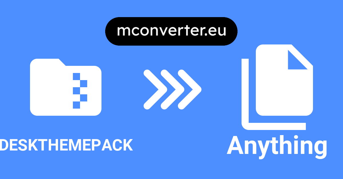 Convert DESKTHEMEPACK Free Online Archive And Compression Converter