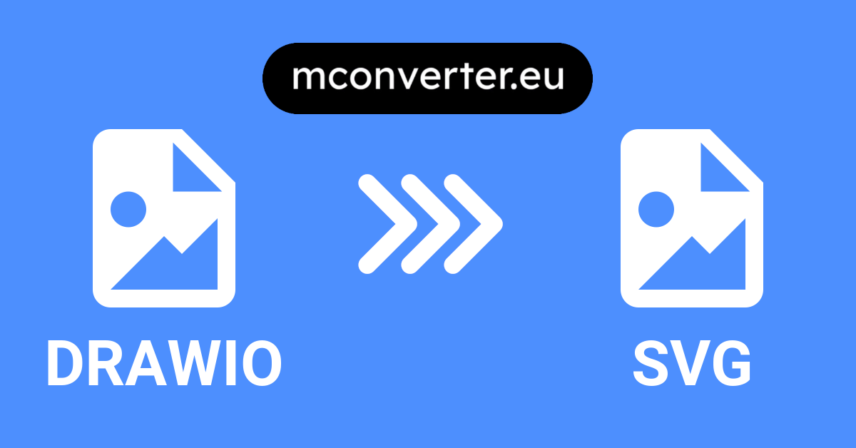 DRAWIO to SVG Converter • Online & Free • MConverter
