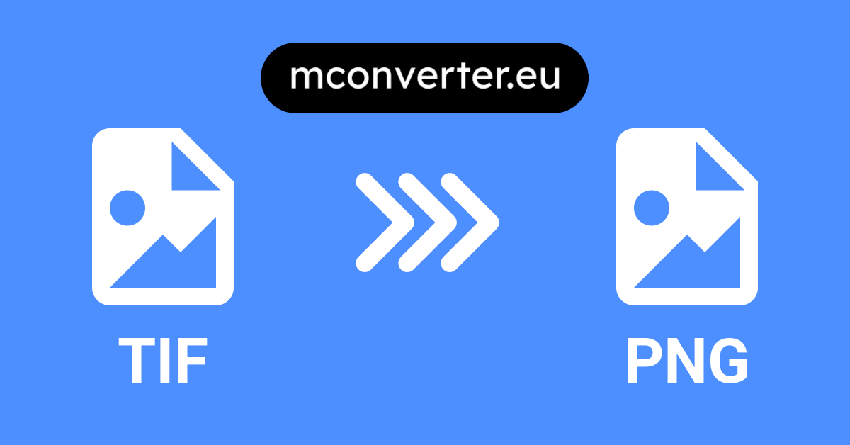 TIF to PNG Converter • Online & Free • MConverter